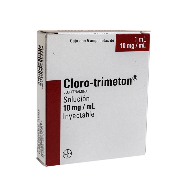 CLOROTRIMETON 10MG AMP C5 - Smart Club