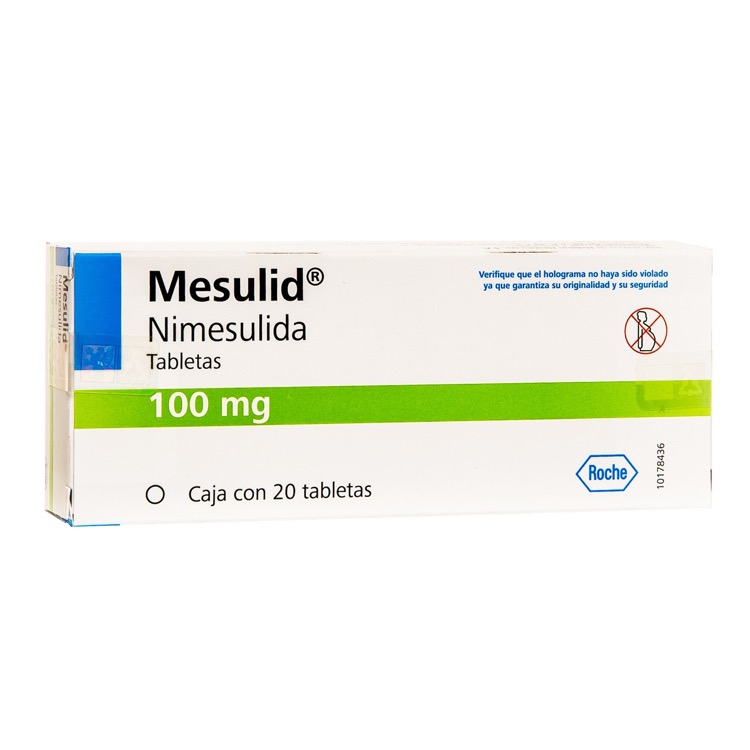MESULID 100MG TAB C20 - Smart Club