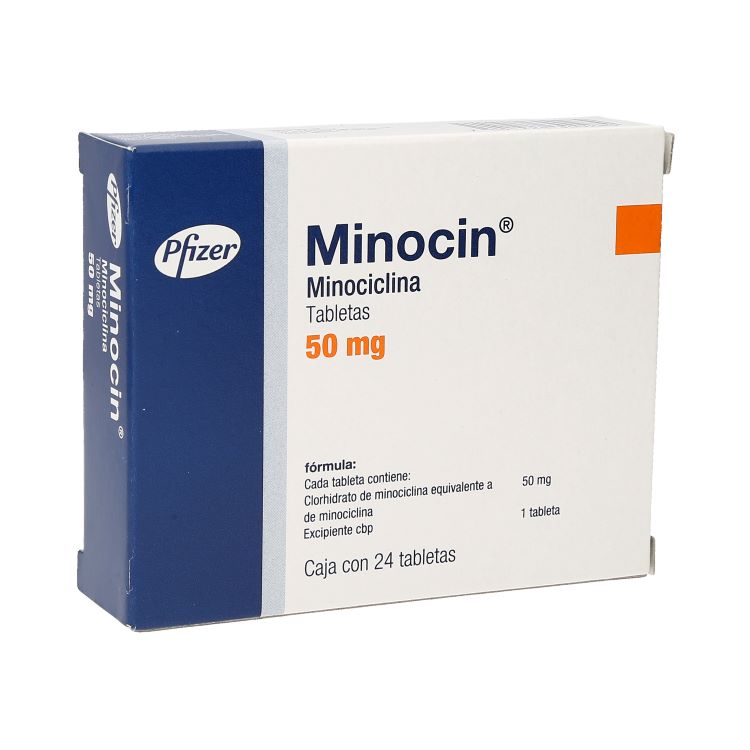 MINOCIN 50MG TAB C24 - Smart Club