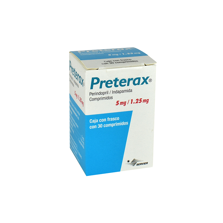 PRETERAX 5/1 25MG CPR C30 - Smart Club