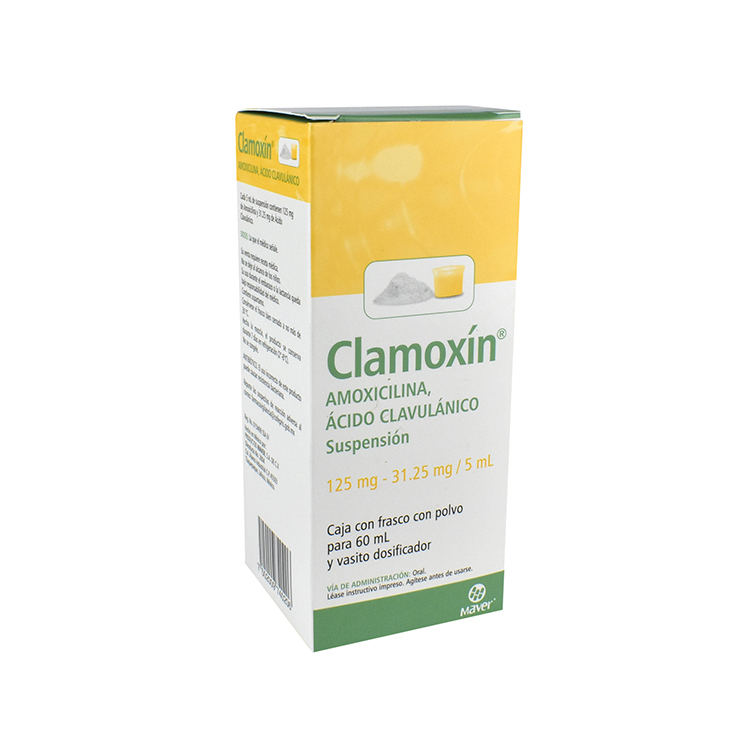 CLAMOXIN 125MG SUSP 60ML - Smart Club