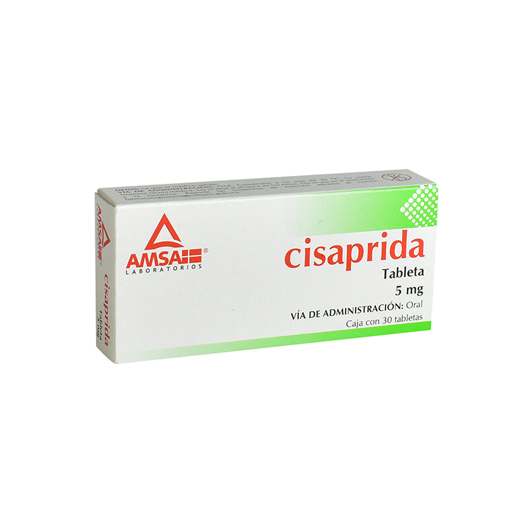 CISAPRIDA 5MG TAB C30 - Smart Club